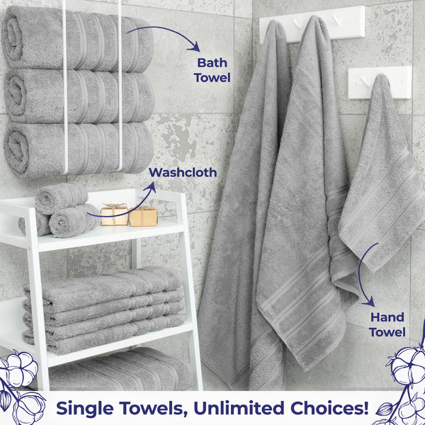 Single Piece Towels Create Your Luxury Towel Sets | American Soft Linen